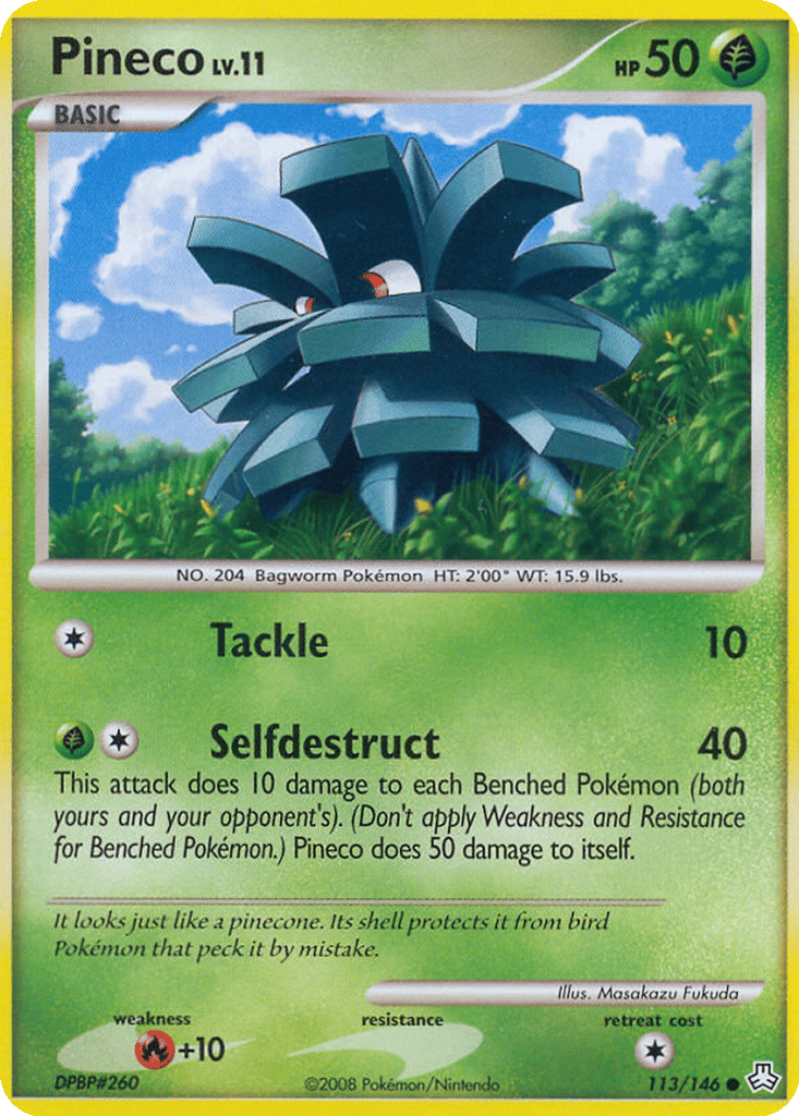Pineco Cards | Dex - for TCG Collectors
