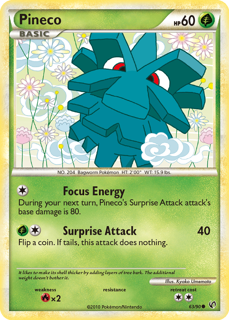 Pineco Cards | Dex - for TCG Collectors