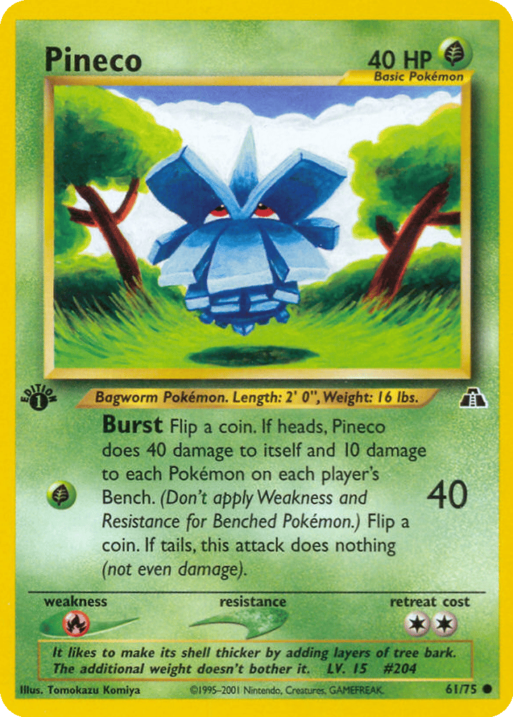 Pineco Cards | Dex - for TCG Collectors